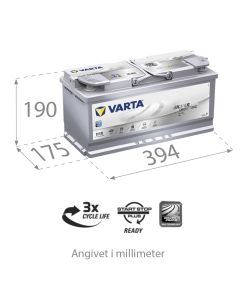 Varta - Startbatterier - Batterier