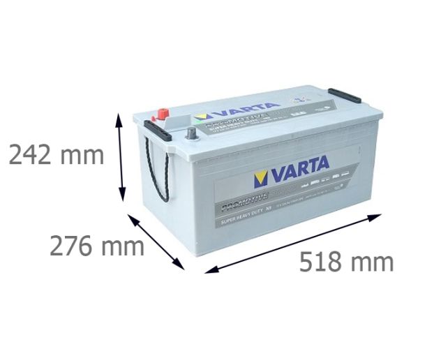 Kjøp Varta N9 12V 225Ah (Lastbilbatteri)